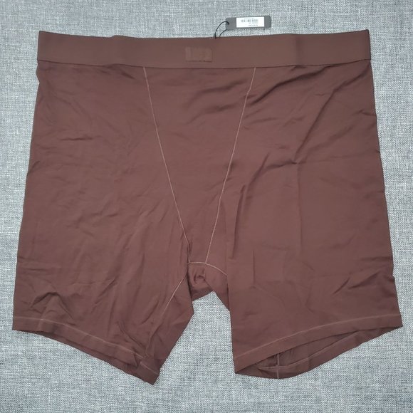 SKIMS | Shorts | Nwt Skims 3x Boyfriend Boxer Cocoa | Poshmark
